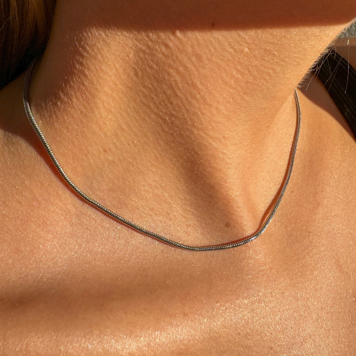 Choker LINE silver – Leona Accesorios